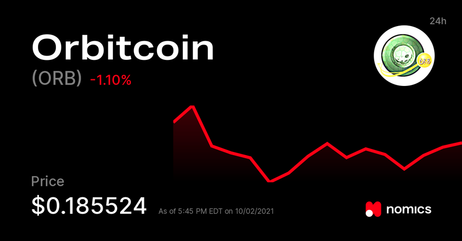 ما هي العملة الرقمية ORB/Orbitcoin مشروعها و معلومات عنها