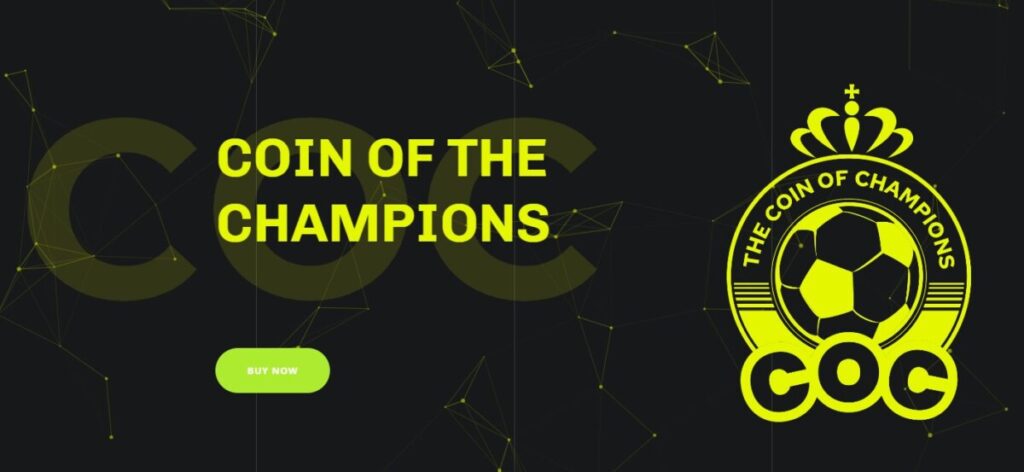 ما هي العملة الرقمية COC / Coin of champions مشروعها و معلومات عنها