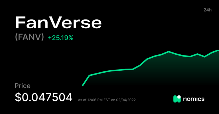 ما هي العملة الرقمية FANV / FanVerse مشروعها و معلومات عنها