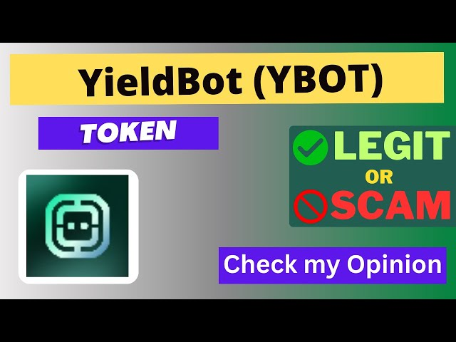 معلومات عن العمله الرقميه YBOT / YieldBot